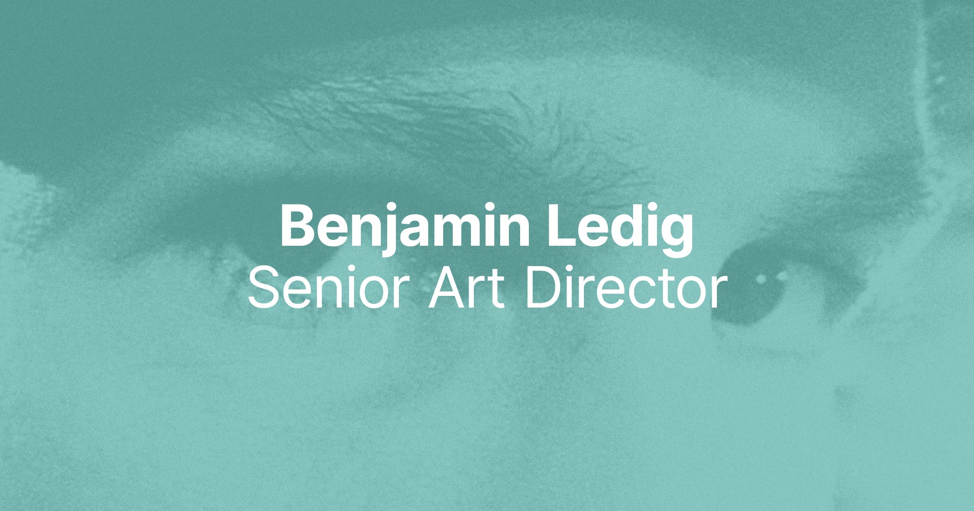 Über mich - Benjamin Ledig